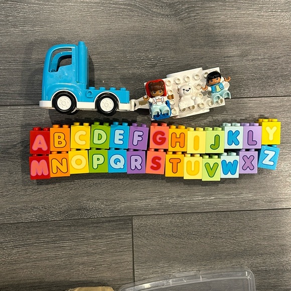 Lego | Toys | Lego Duplo My First Alphabet Truck | Poshmark